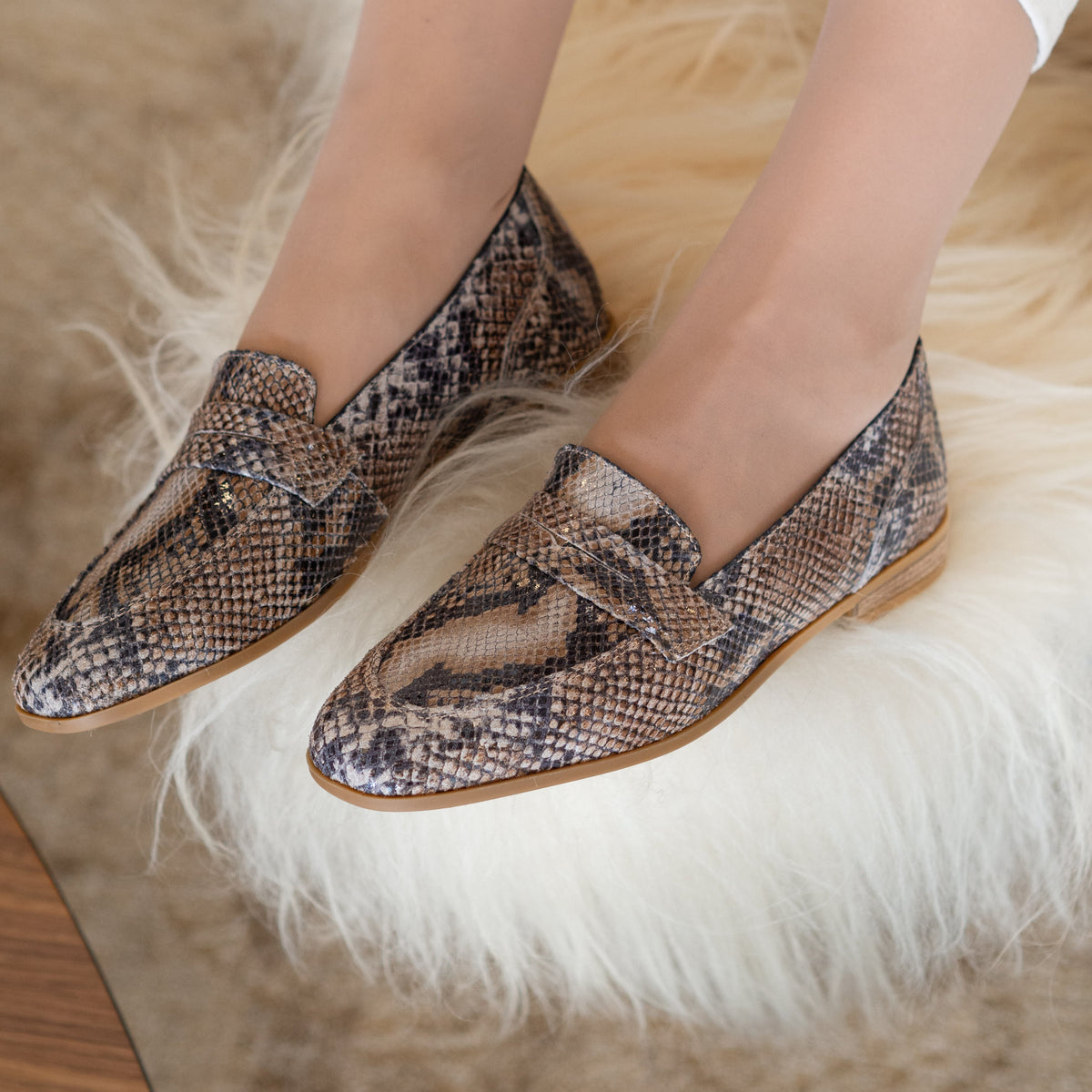 Olivia loafer snake | PALMROTH